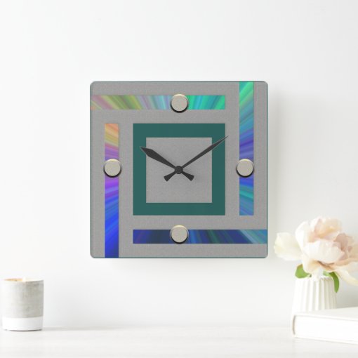 Ultra Modern Contemporary Wall Clock | Zazzle