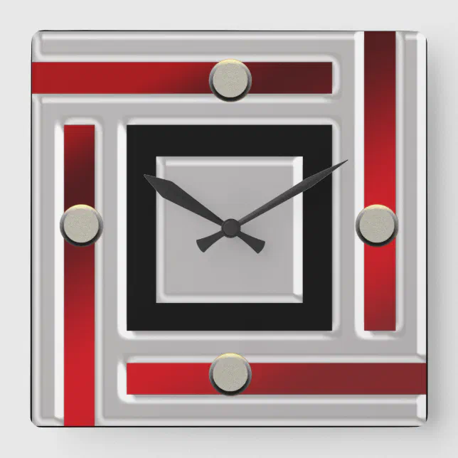 Ultra Modern Contemporary Wall Clock | Zazzle