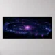 Ultraviolet Purple Andromeda Galaxy Space Poster | Zazzle