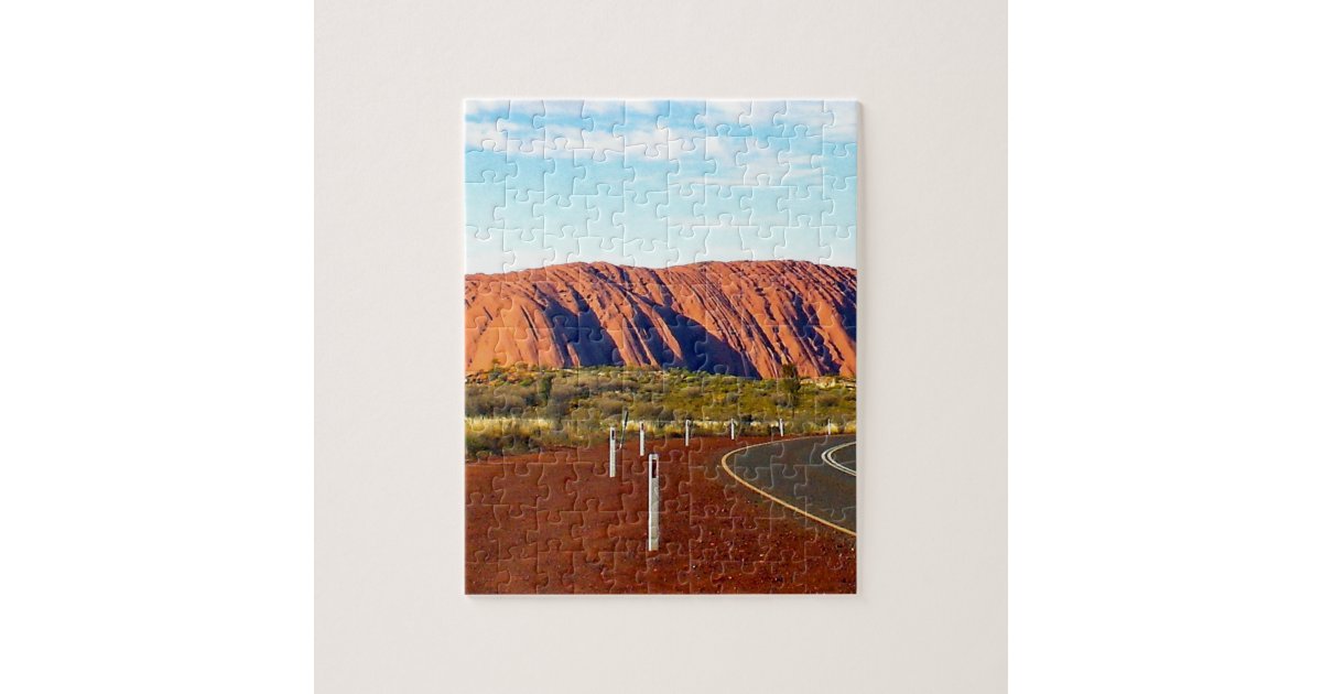 Uluru / Ayers Rock - Australia Jigsaw Puzzle | Zazzle