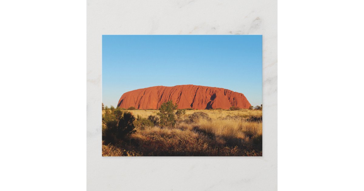 Uluru Ayers Rock Australia Postcard | Zazzle