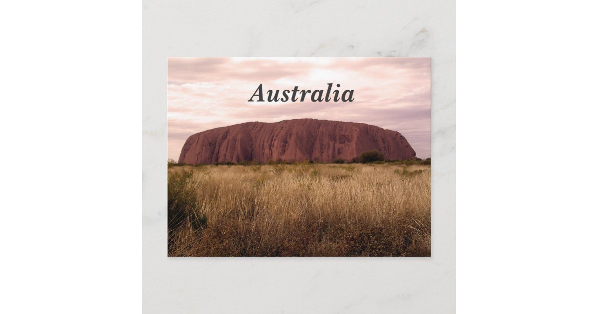 Uluru Postcard | Zazzle