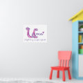Uma initial doodle art name meaning poster | Zazzle