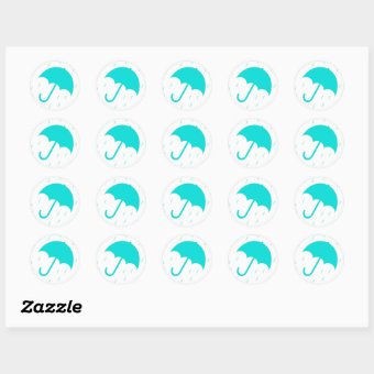 Umbrella Sticker | Zazzle