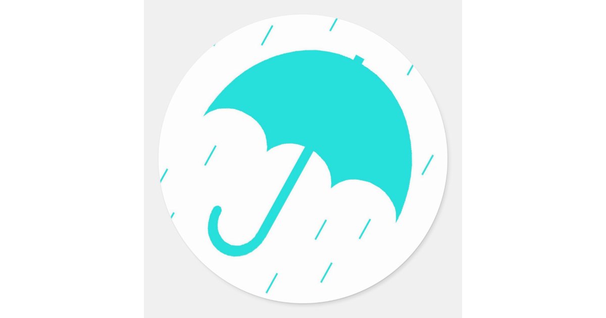 Umbrella Sticker | Zazzle