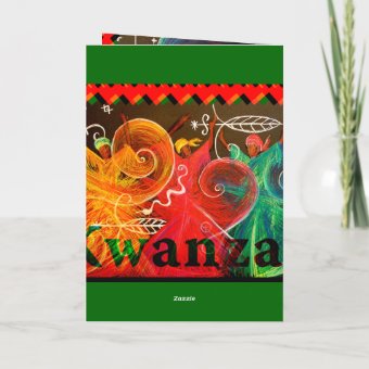 Umoja! - Unity... Kwanzaa Holiday Card | Zazzle
