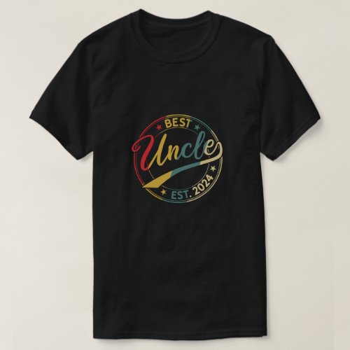 UNCLE EST 2024 UNCLE SINCE 2024 RETRO UNCLE 2024 T-SHIRT | Gabriel ...