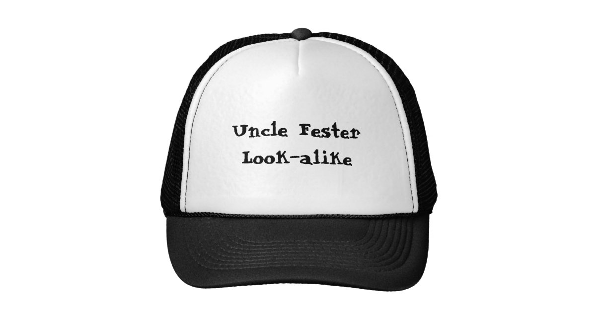 Uncle Fester Look-Alike Hat | Zazzle