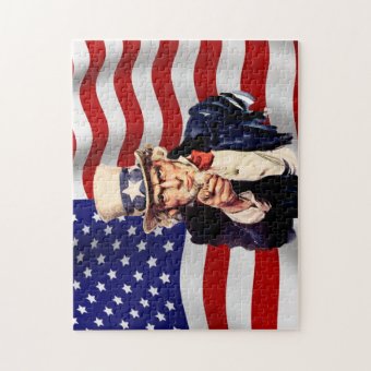 Uncle Sam 1 Jigsaw Puzzle | Zazzle