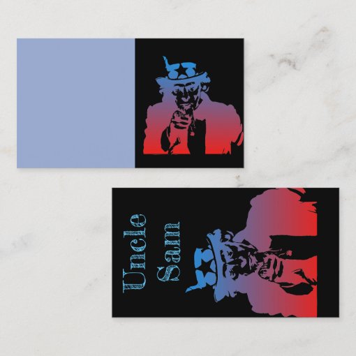 Uncle Sam Business Card | Zazzle