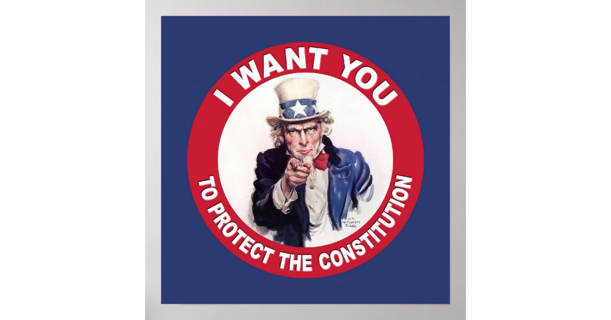 Uncle Sam: I WANT YOU... Poster | Zazzle