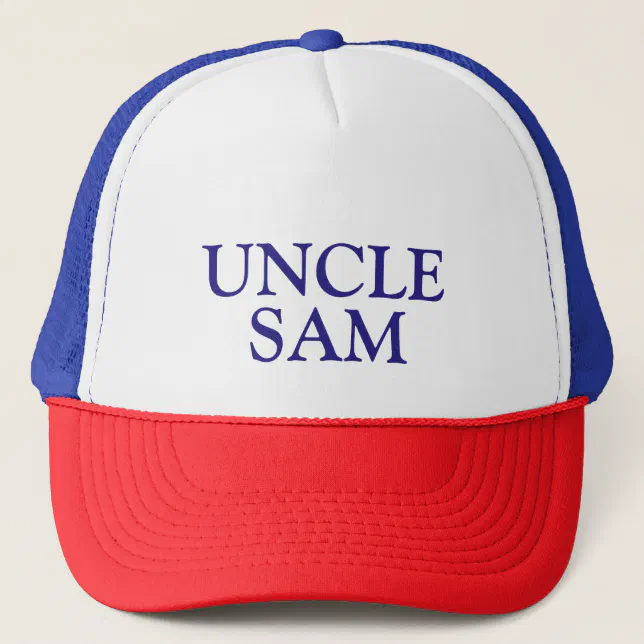 Uncle Sam patriotic cap | Zazzle
