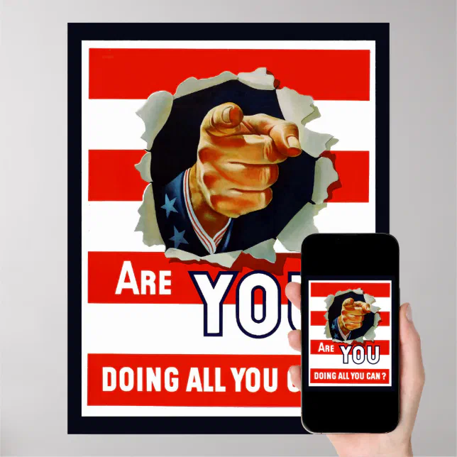 Uncle Sam Poster | Zazzle