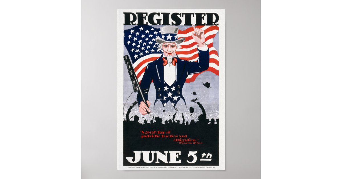 Uncle Sam Poster | Zazzle