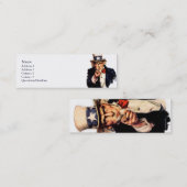 Uncle Sam Profile Cards | Zazzle