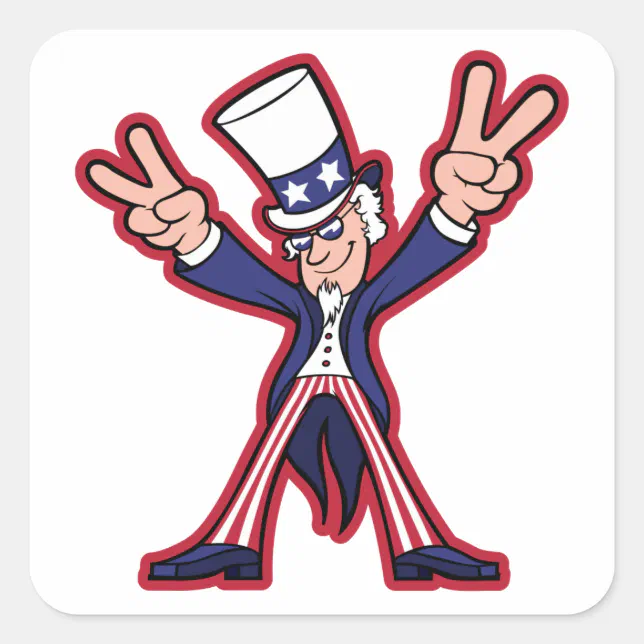 Uncle Sam sticker | Zazzle
