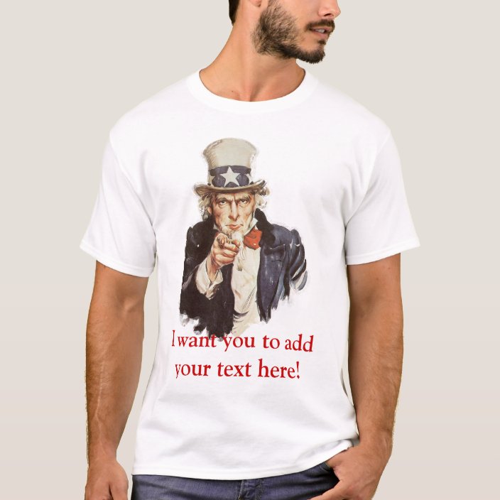 Uncle Sam T-Shirt | Zazzle.com