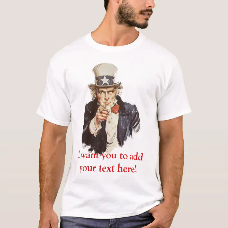 Uncle Sam T-Shirt | Zazzle
