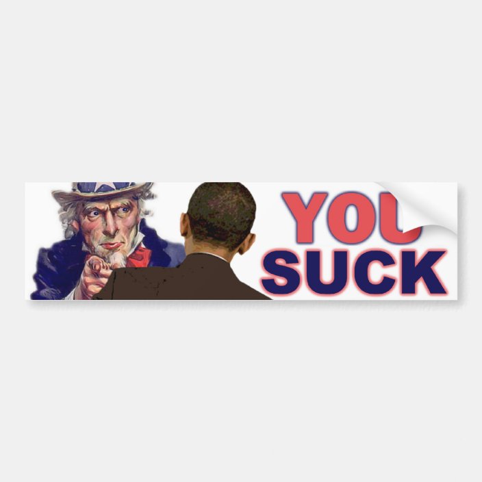 Uncle Sam to Obama Bumper Sticker | Zazzle.com