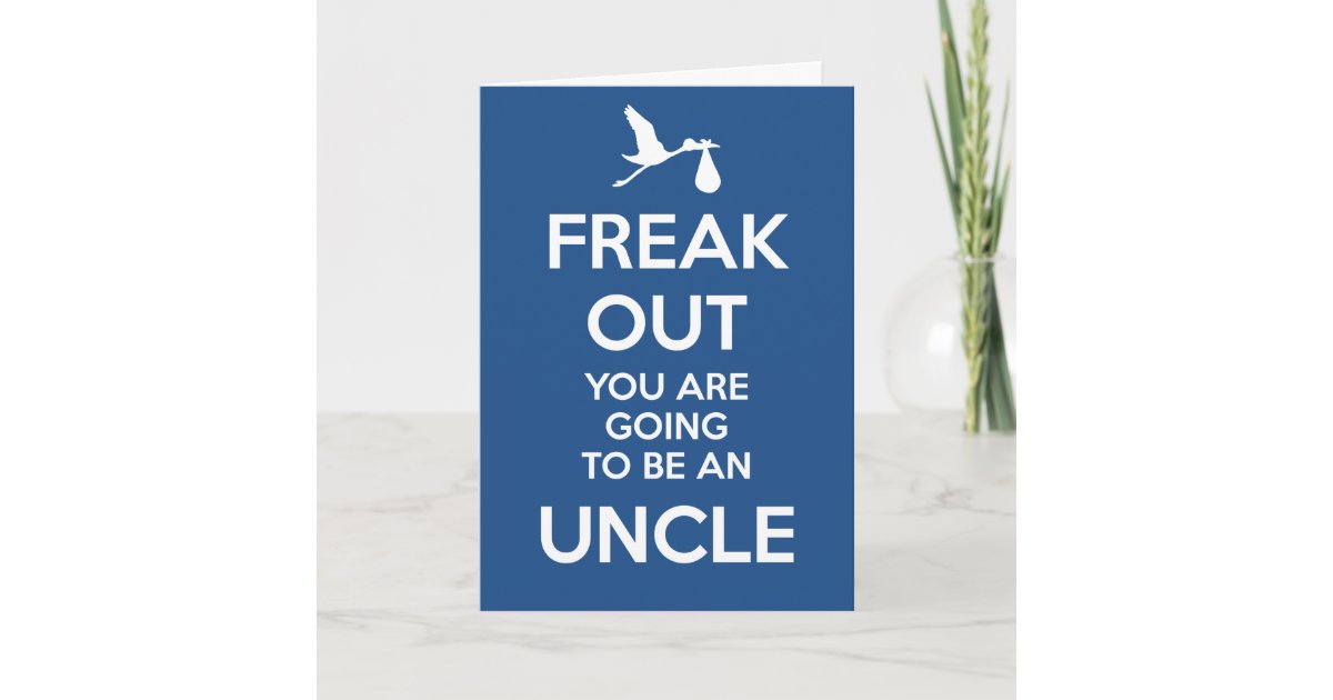 Uncle to Be Pregnancy Announcement Card | Zazzle.com