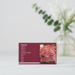 Uncooked Meat Business Card | Zazzle