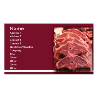Meat Business Cards & Templates | Zazzle