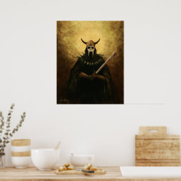 Undead Viking Poster | Zazzle