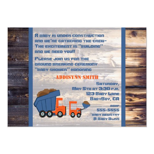 Under Construction Invitation | Zazzle.com