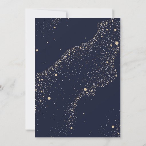 Under the Milky Way twinkling stars night sky Invitation | Zazzle