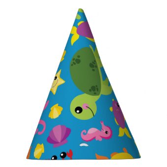 Under the Sea 1st Birthday Party Hats | Zazzle