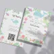 Under the Sea Baby Shower Gift Registry QR Code Invitation | Zazzle