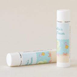 Under the Sea Baby Shower Octopus Crab Starfish Lip Balm | Zazzle
