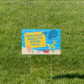 Under the Sea Birthday Sign | Zazzle