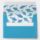 Under the Sea Blue Shark Fish Envelope | Zazzle