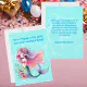 Under The Sea Cute Mermaid Birthday Greeting Card | Zazzle