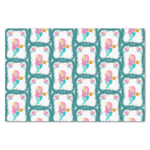 Under the Sea Mermaid Tissue Paper | Zazzle