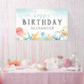 Under the Sea Ocean Happy Birthday Banner | Zazzle