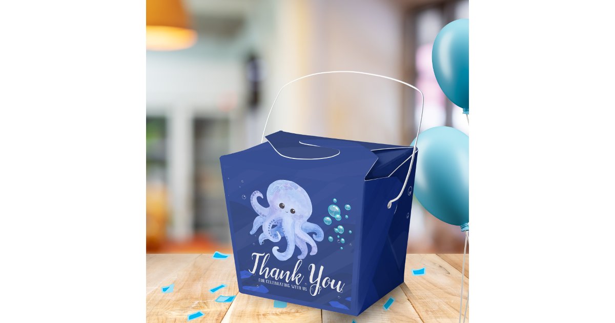 Under the Sea Ocean Sea Creatures Favor Boxes | Zazzle