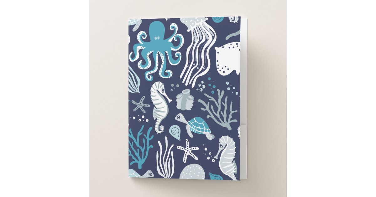 Under the Sea Pocket Folder | Zazzle