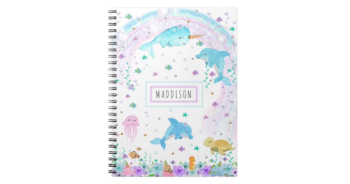 Under the Sea Spiral Notebook | Zazzle