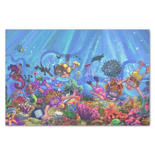 Under the Sea Tissue Paper | Zazzle.com