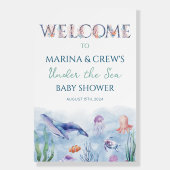 Under the Sea Welcome Sign Foam Poster Board | Zazzle