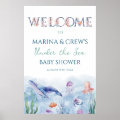 Under the Sea Welcome Sign Poster Board | Zazzle