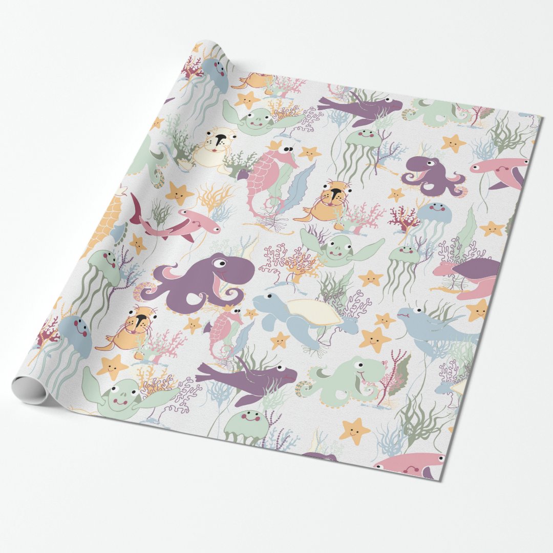 Under the Sea Wrapping Paper | Zazzle