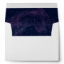 Under the Stars Elegant Starry Midnight Sky Envelope | Zazzle