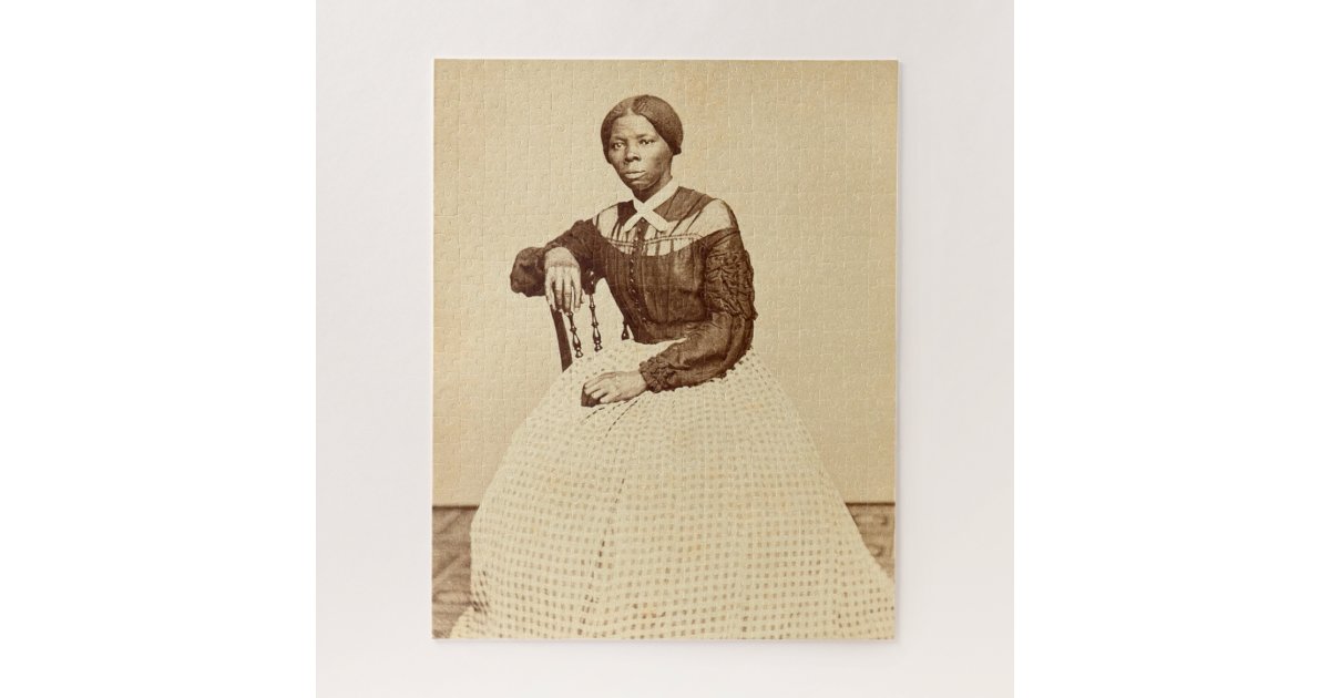 Underground Railroad Abolitionist Harriet Tubman Jigsaw Puzzle | Zazzle