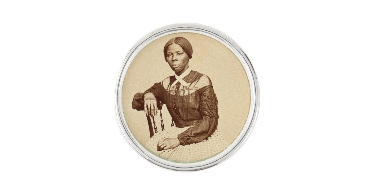 Underground Railroad Abolitionist Harriet Tubman Lapel Pin | Zazzle