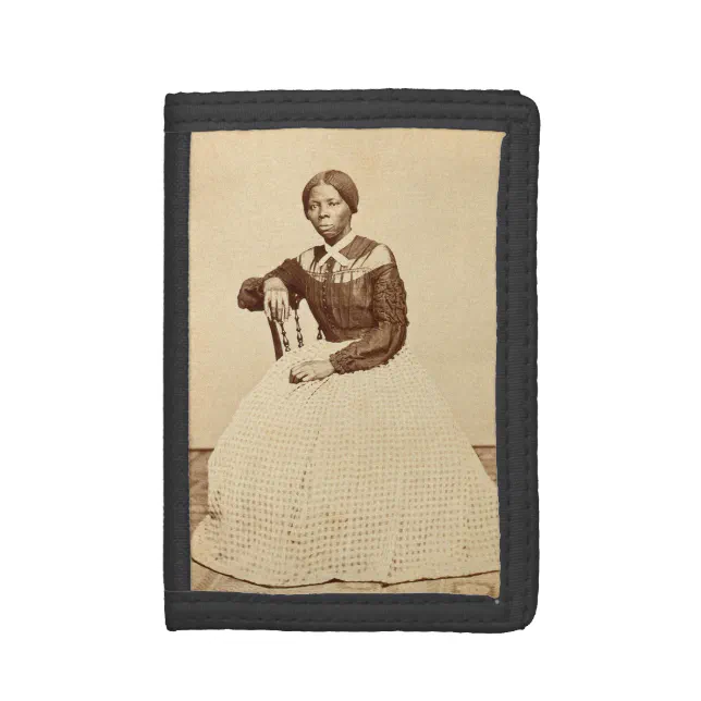 Underground Railroad Abolitionist Harriet Tubman Trifold Wallet | Zazzle