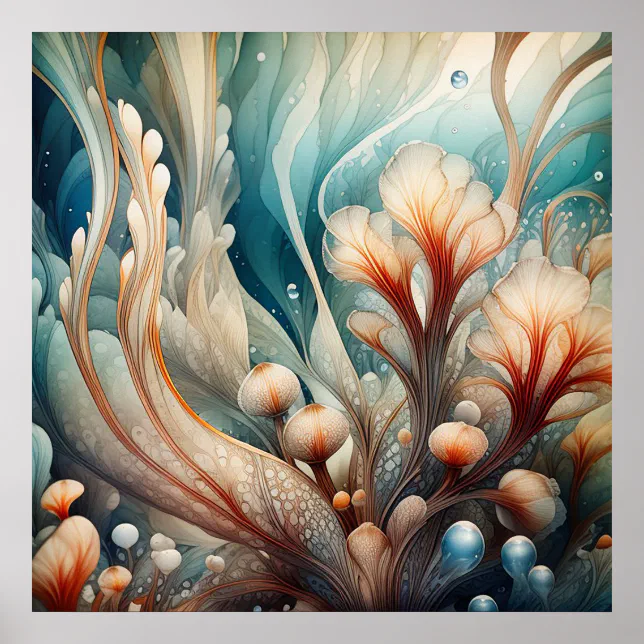 Undersea Art Poster | Zazzle