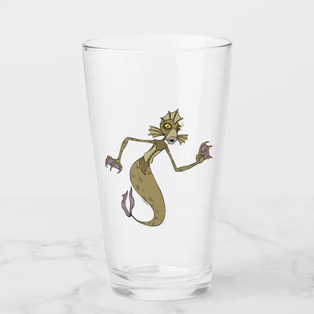 Undersea Gal | Creature From Black Lagoon Glass | Zazzle